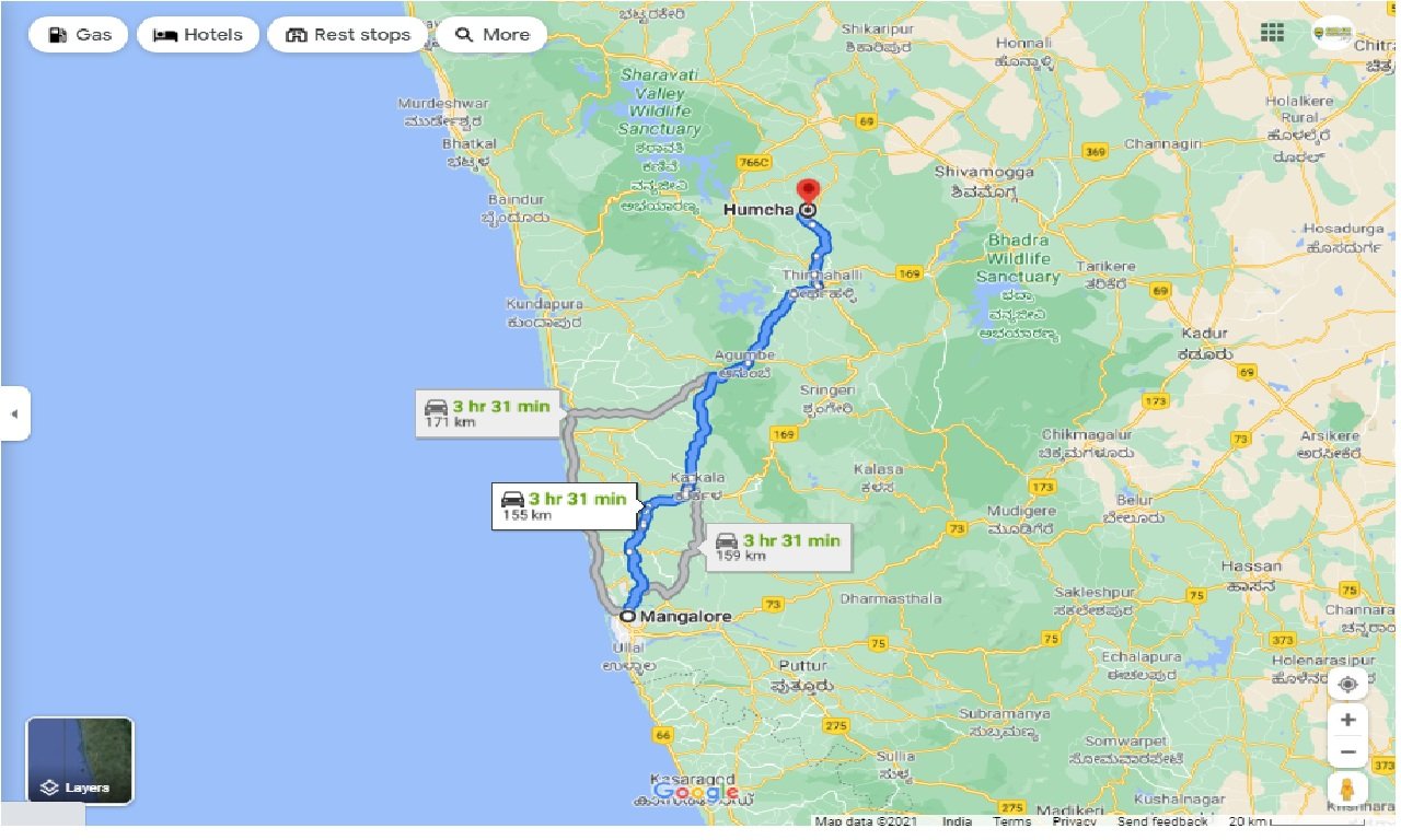 CarOnRentals-Mangalore To Humcha One Way | Book Car On Rent